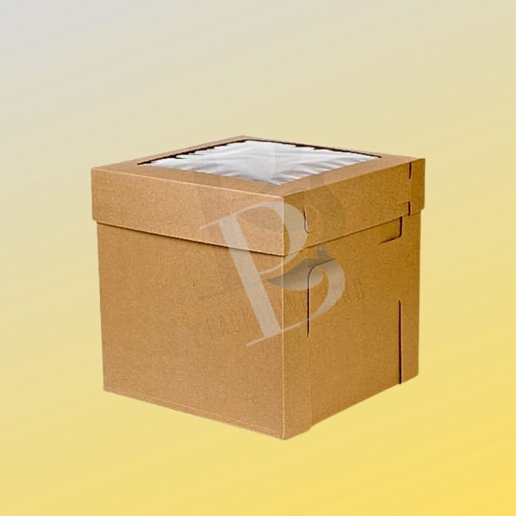 Explore Customised Kraft Cake Boxes with Packaging Bird